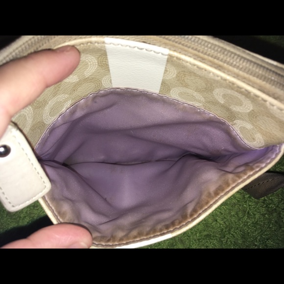 Coach | Bags | Cream Coach Crossbody | Poshmark